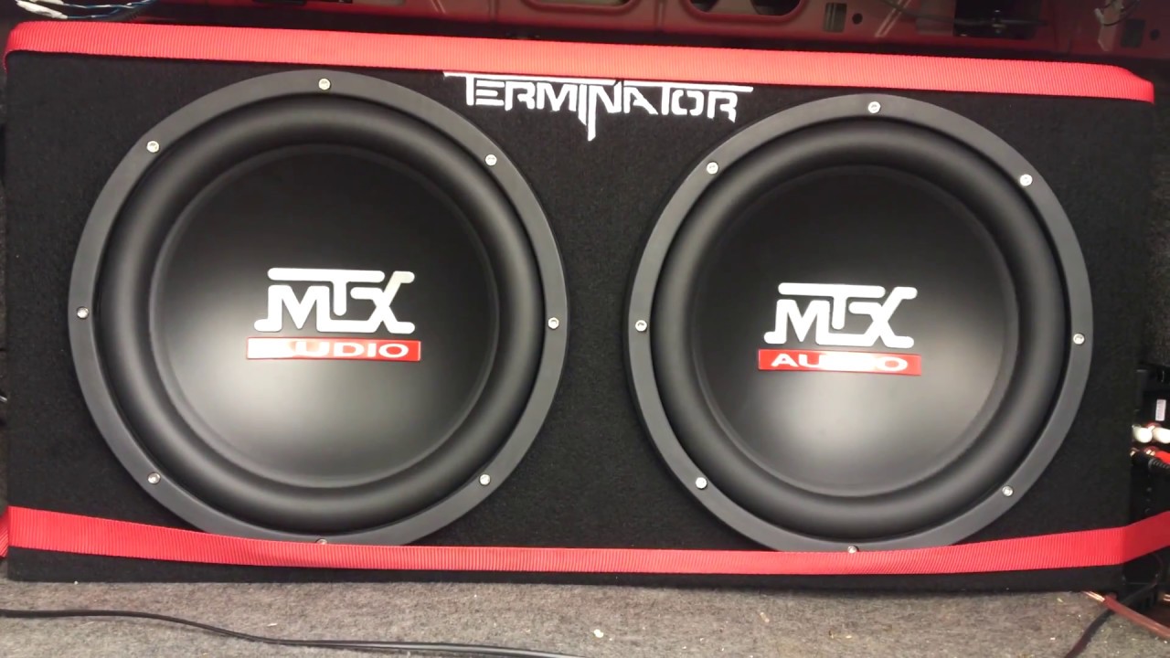 MTX Terminator Subwoofers - YouTube