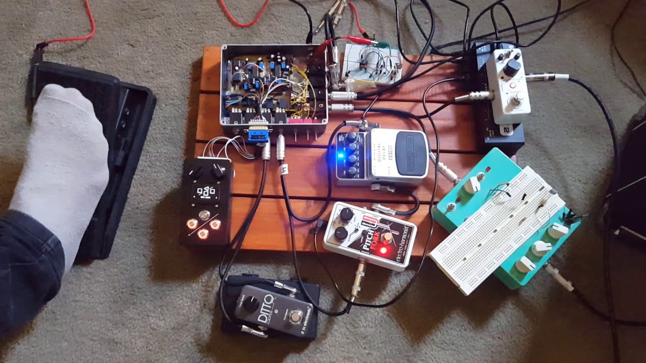 Blend2 Demo - DIY Microprocessor-Controlled Parallel Effects Loop ...