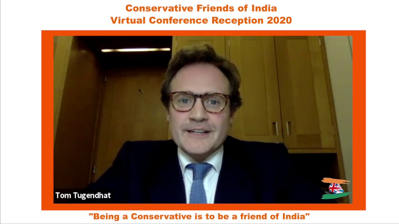 CF India Parliamentary Patron Tom Tugendhat MP, Chairman of the Foreign ...