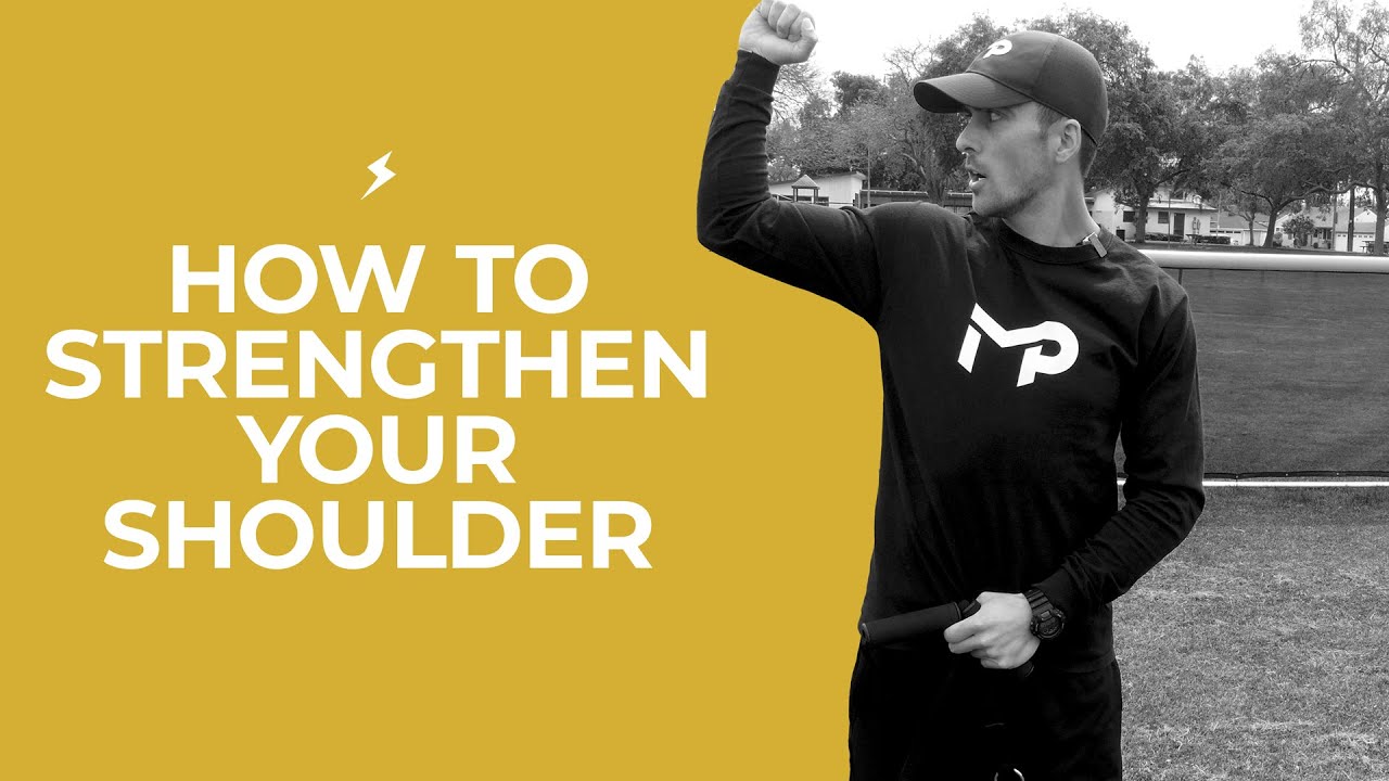 How to EASILY Strengthen Your Shoulder / Quarterback Tips - YouTube