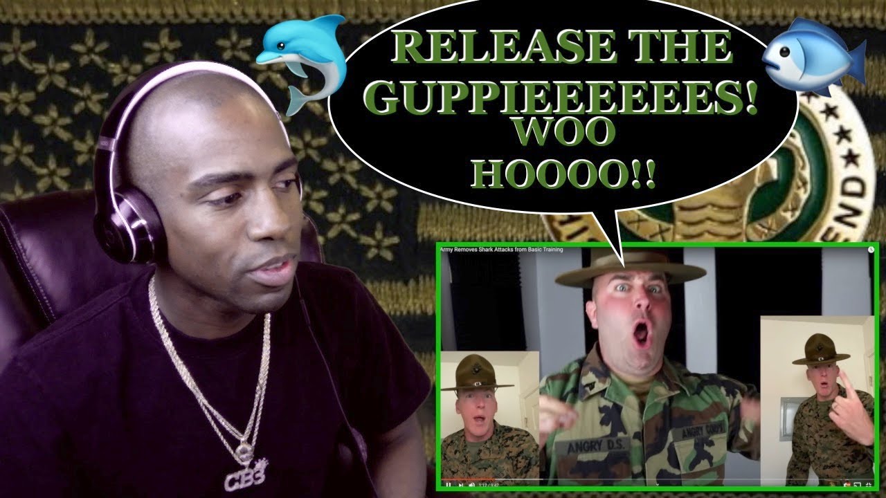 [ANGRY COPS] Army Removes Shark Attack from Basic [REACTION] - YouTube