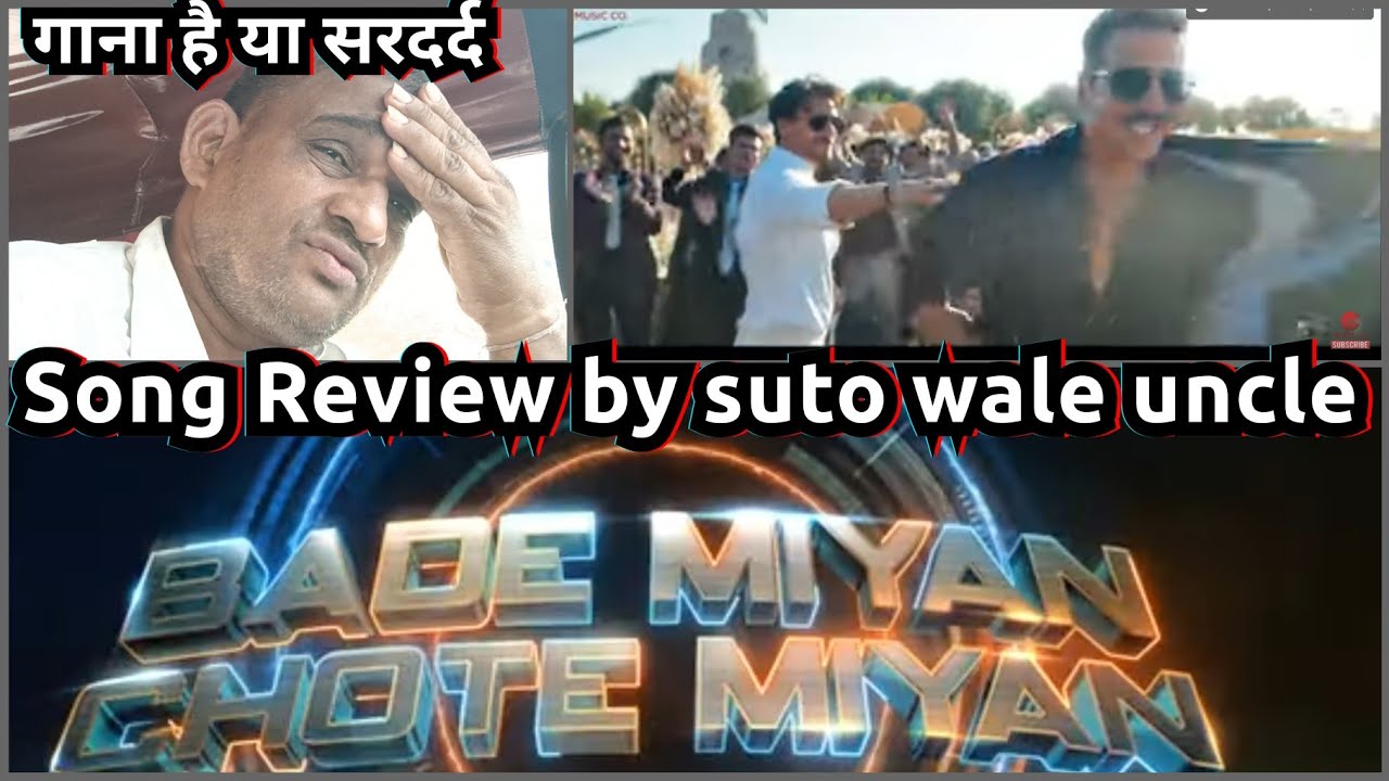 Bade Miyan Chote Miyan Mast Malang Jhoom Song Review by Auto wale uncle ...