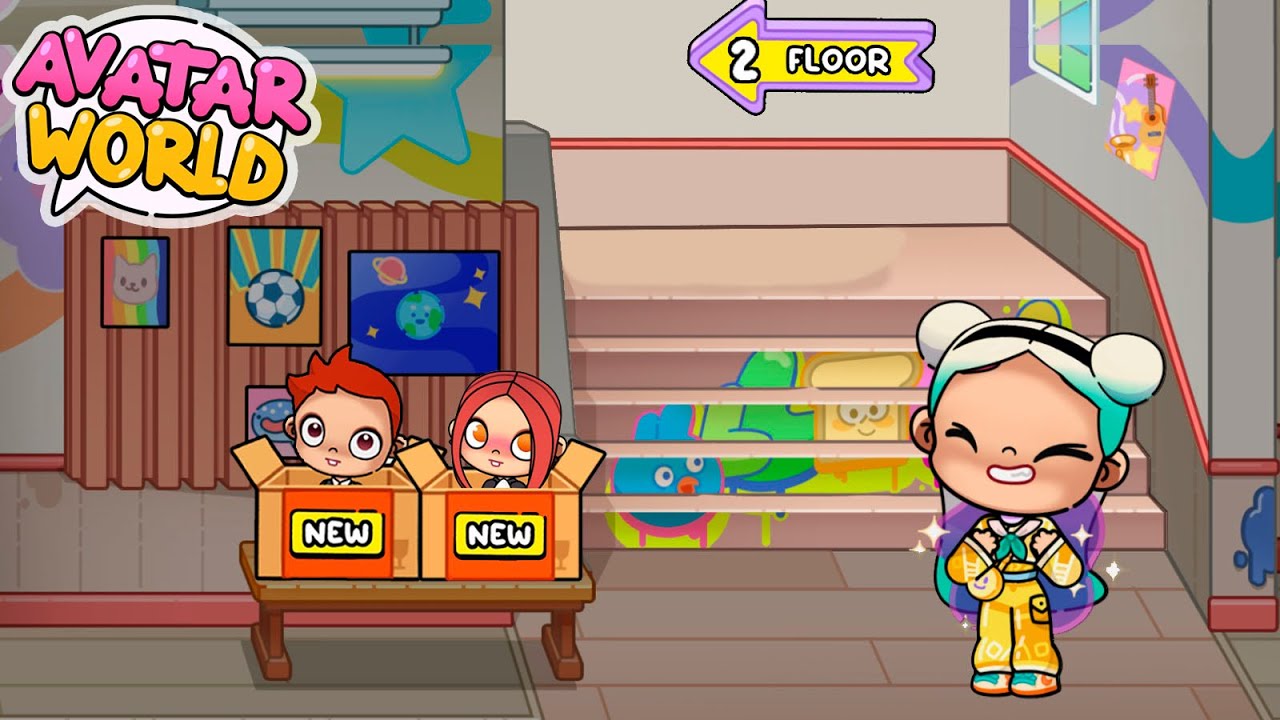 NEW SCHOOL SUPER SECRETS in AVATAR WORLD !!! SCHOOL SECRETS IN AVATAR ...