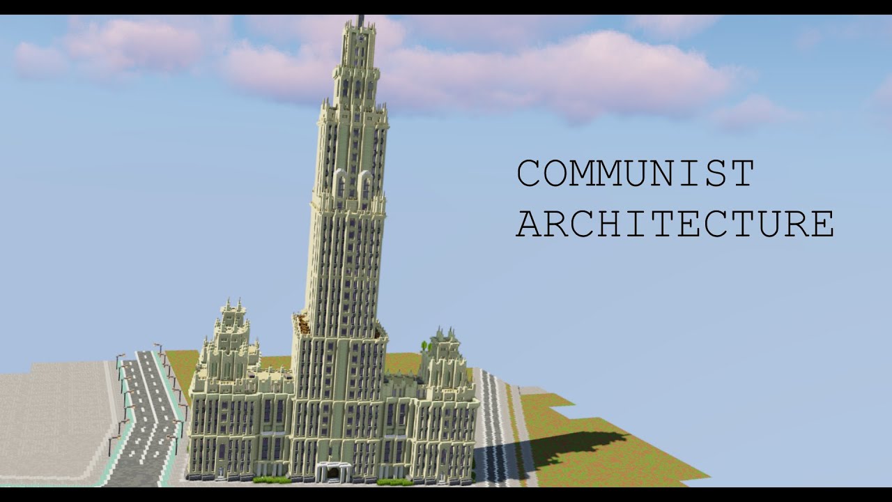 Soviet Skyscraper - Minecraft Timelapse - YouTube