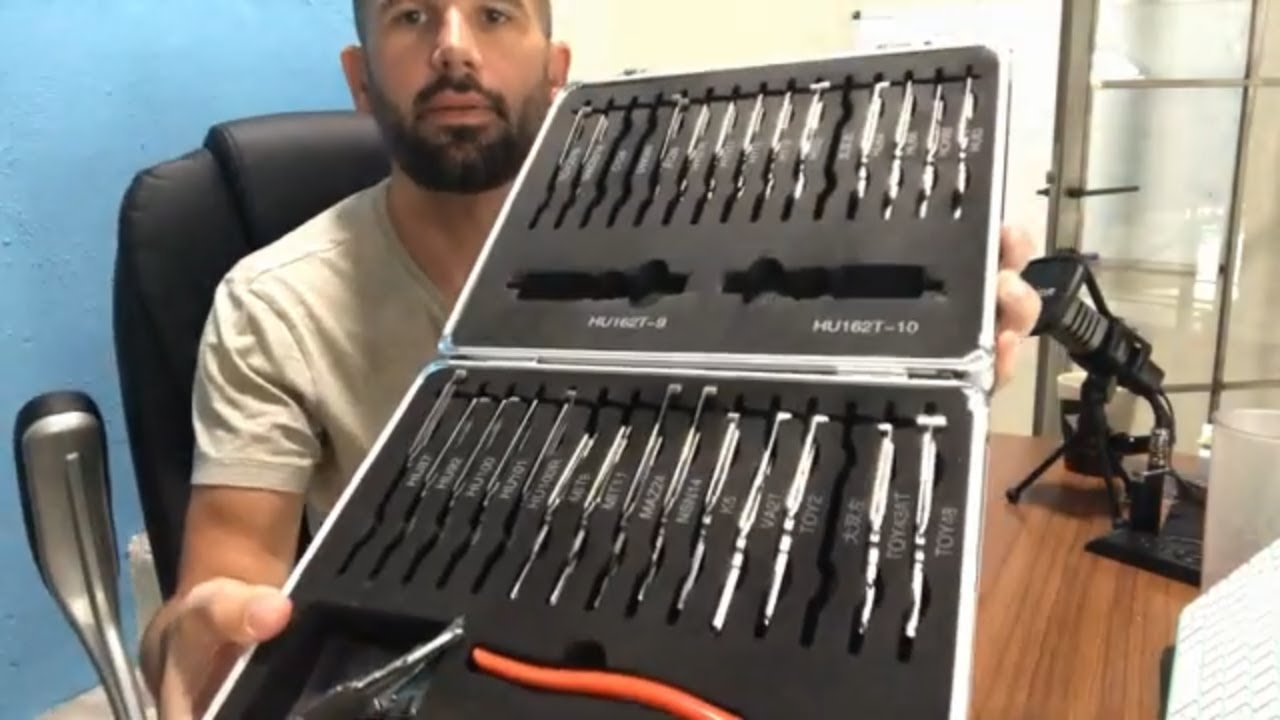 Classic Lishi 32 Piece Set UNBOXING (Car Lock Picks & Decoders) - YouTube