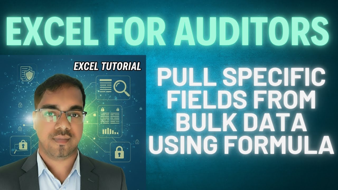 Pick columns from bulk data using Excel formulas | Excel for auditing ...