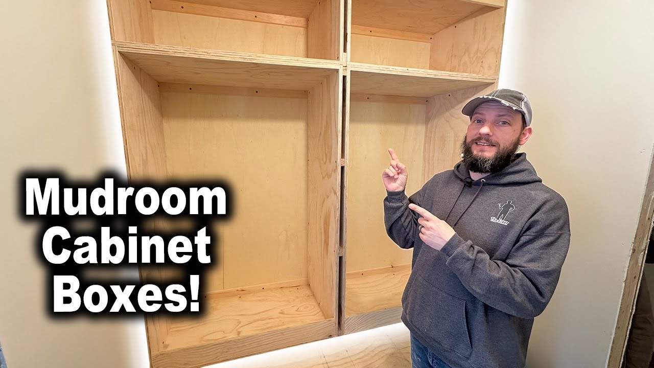 How to Build Your Own Custom Cabinet Boxes - YouTube