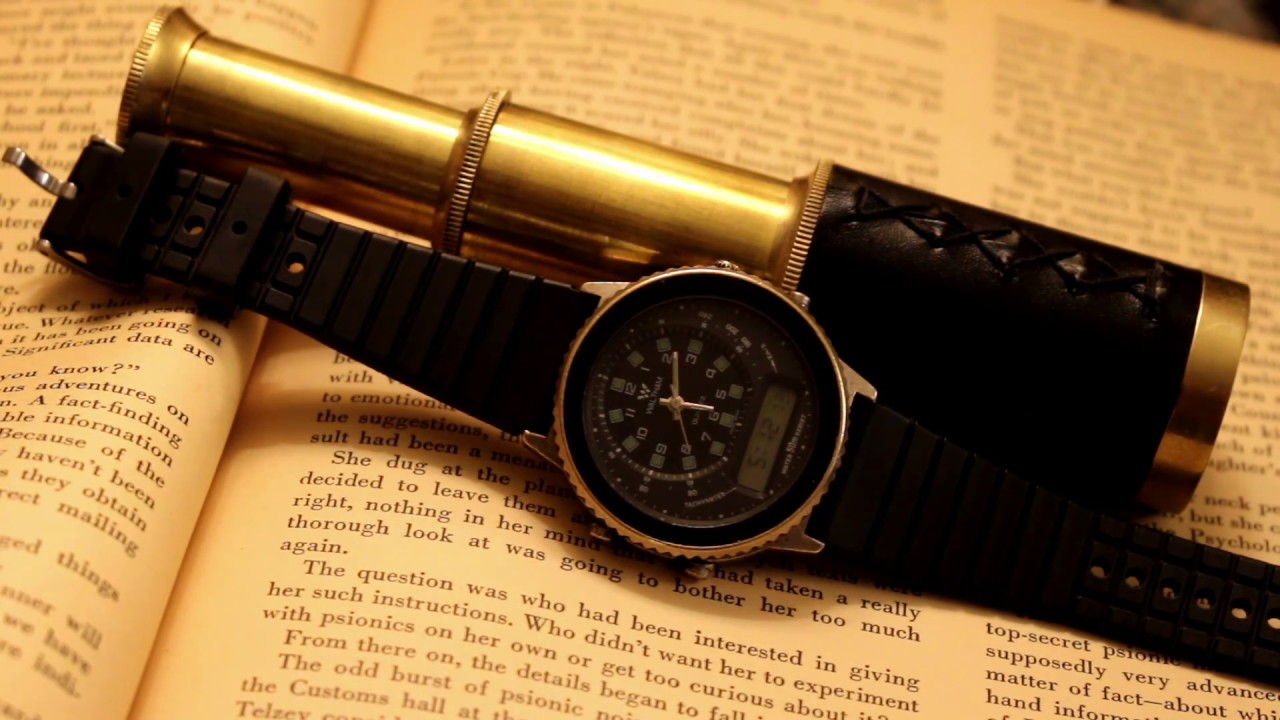 Waltham dual time pilot watch- Watch review ( famed seiko style) - YouTube