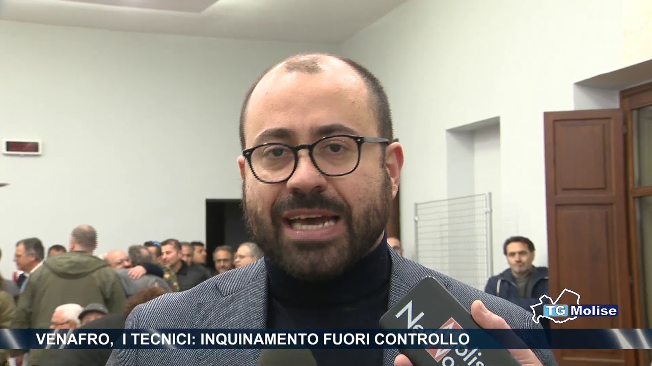 Venafro, i tecnici, inquinamento fuori controllo - YouTube