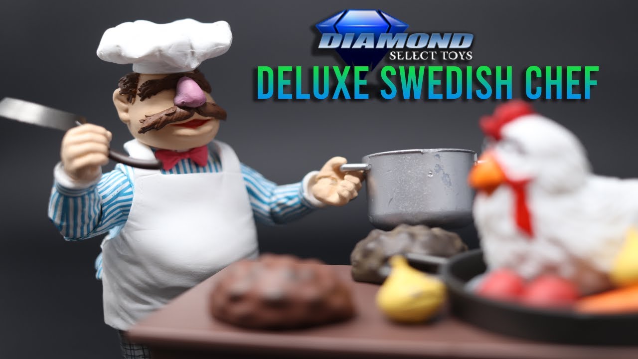 The Muppets Swedish Chef - Diamond Select Toys Review - YouTube