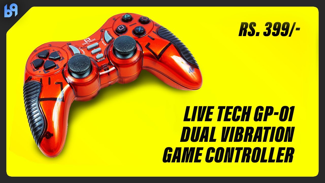 LIVE TECH GP 01 WIRED GAMEPAD | Budget Gaming | Unboxing, Configuration ...