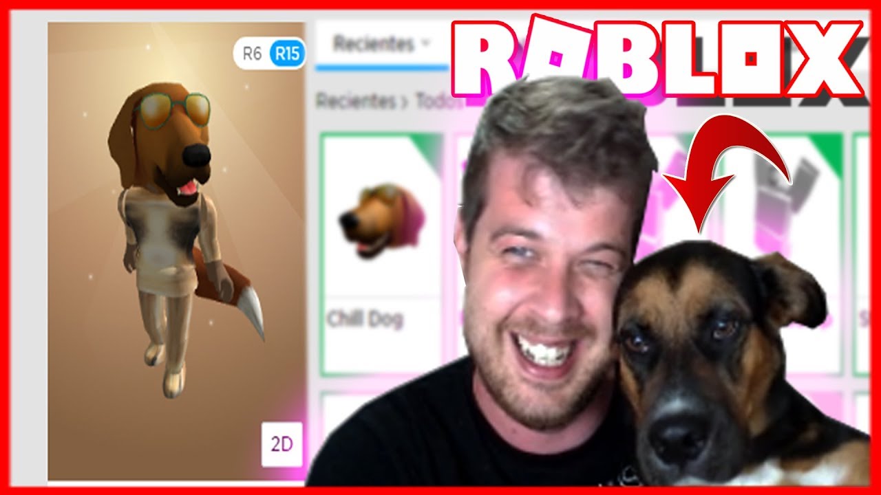 CREAMOS UNA CUENTA DE ROBLOX A MI PERRO!! (Y le doy 1000 ROBUX) - YouTube
