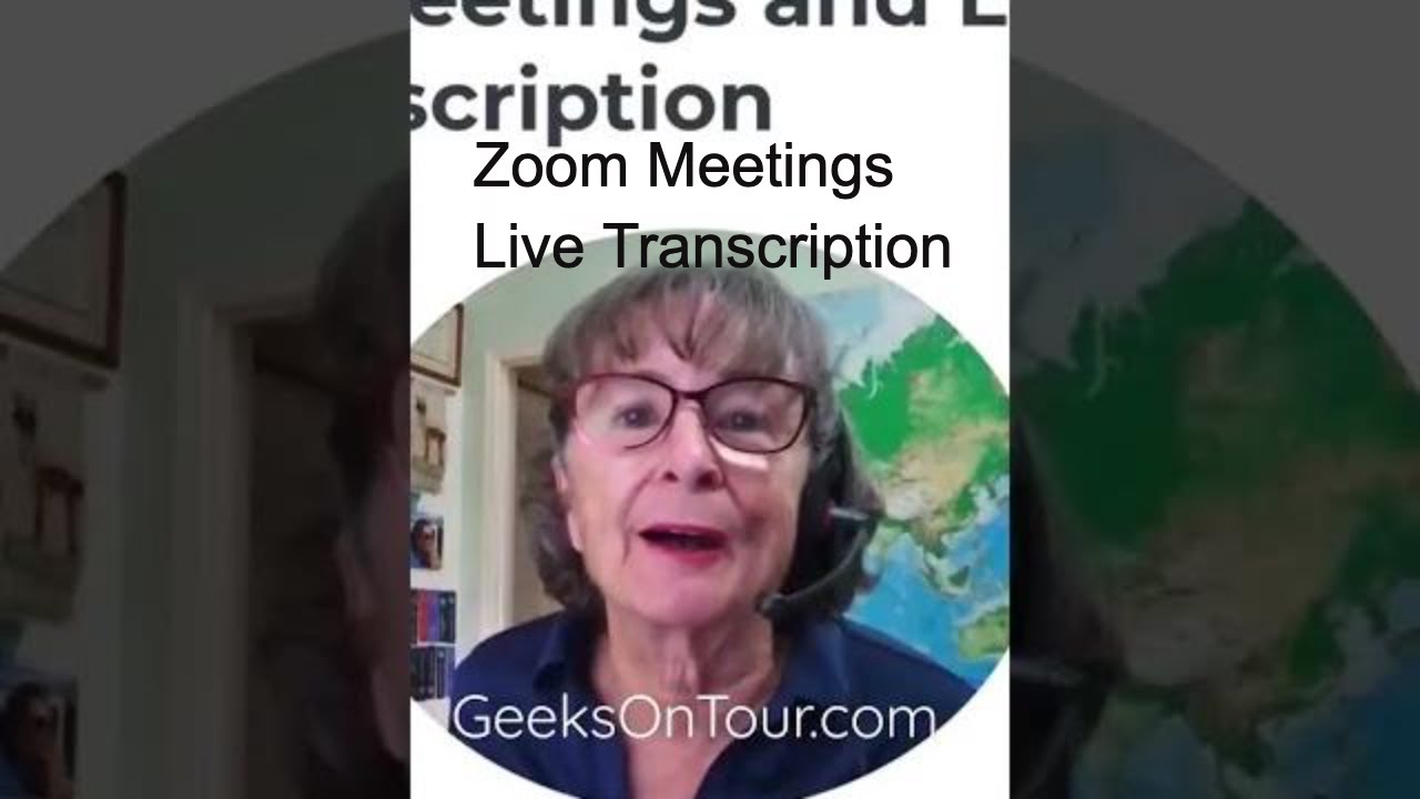 Zoom Meetings - Enable Live Transcription - YouTube