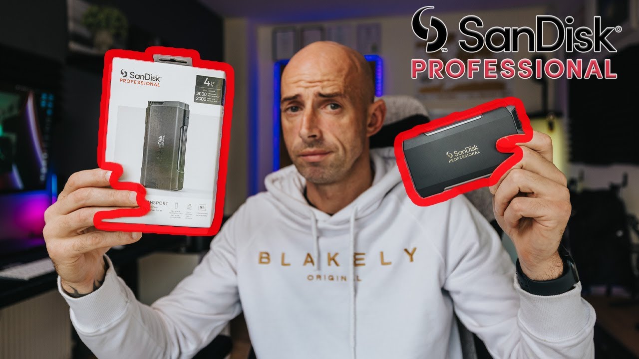 PRO-BLADE TRANSPORT from SanDisk Professional Review - YouTube