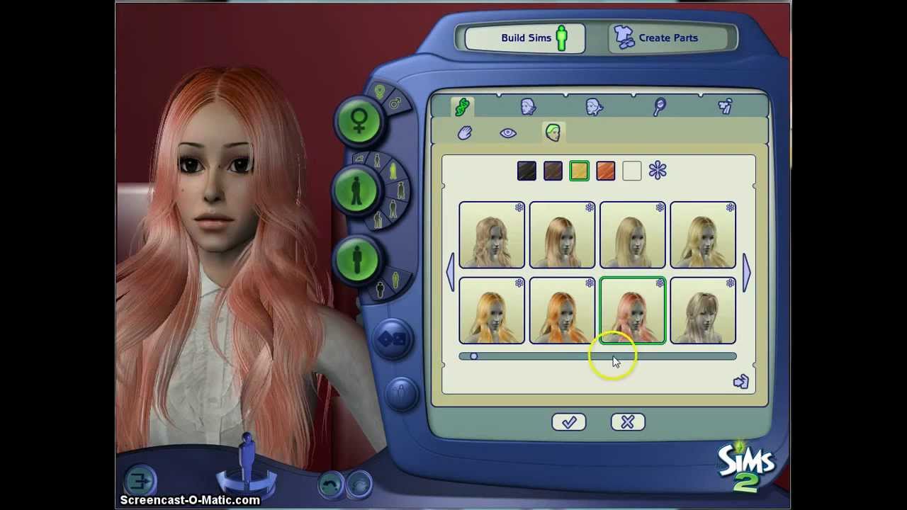 The Sims 2 - Create a Sim #2 - YouTube