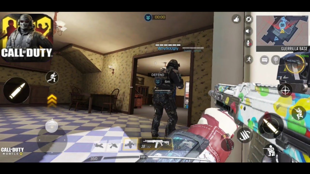 Call Of Duty Mobile Team Deathmatch HARDPOiNT Nuke Town | CODM Season 4 - YouTube