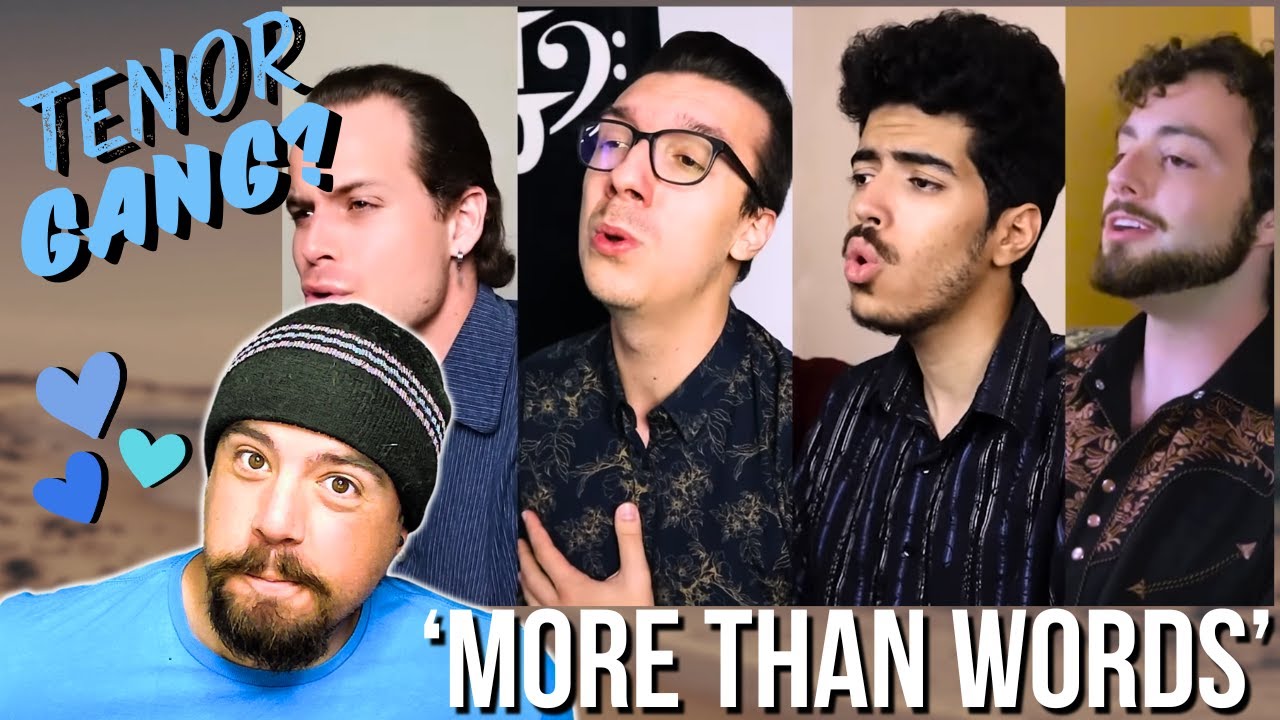 The Bass Gang - More Than Words / Extreme (Bass Singers Cover) │ TENOR ...