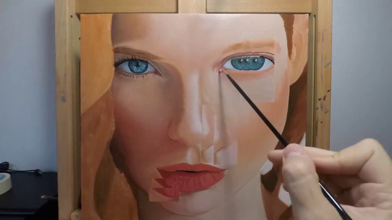 Concept Portrait #4 - An Oil Painting by Giorgio Arcuri | Time Lapse ...