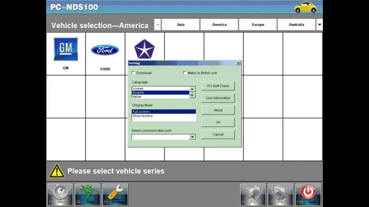 VCS Vehicle Communication Interface Scanner Обзор ПО - YouTube