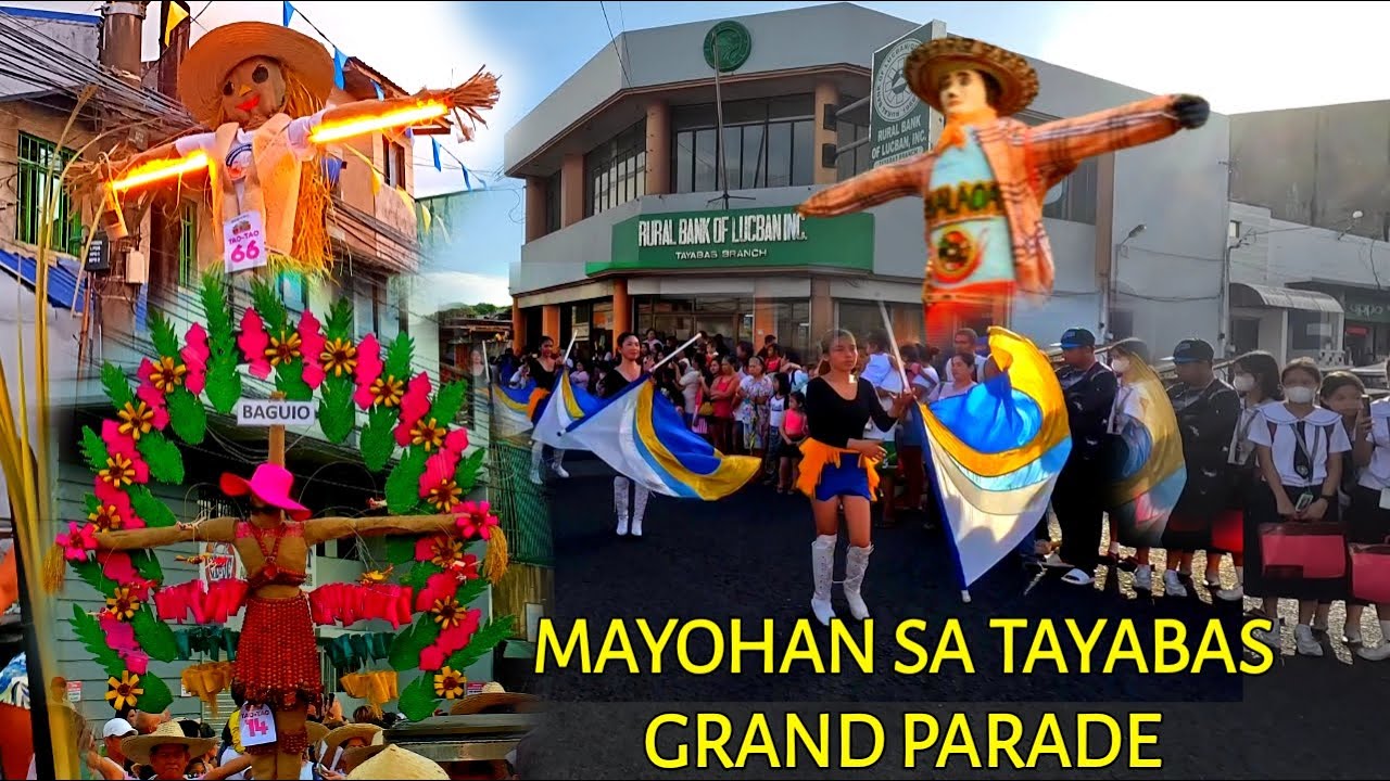 Mayohan Grand Parade Parada ng Tagay at Tao Tao sa Tayabas City ...