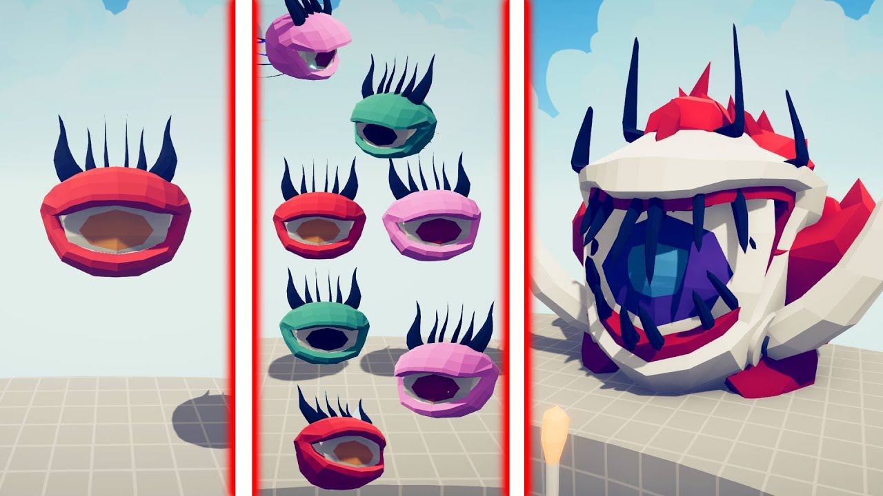 EVOLUTION OF EYES GIANT | Totally Accurate Battle Simulator TABS - YouTube