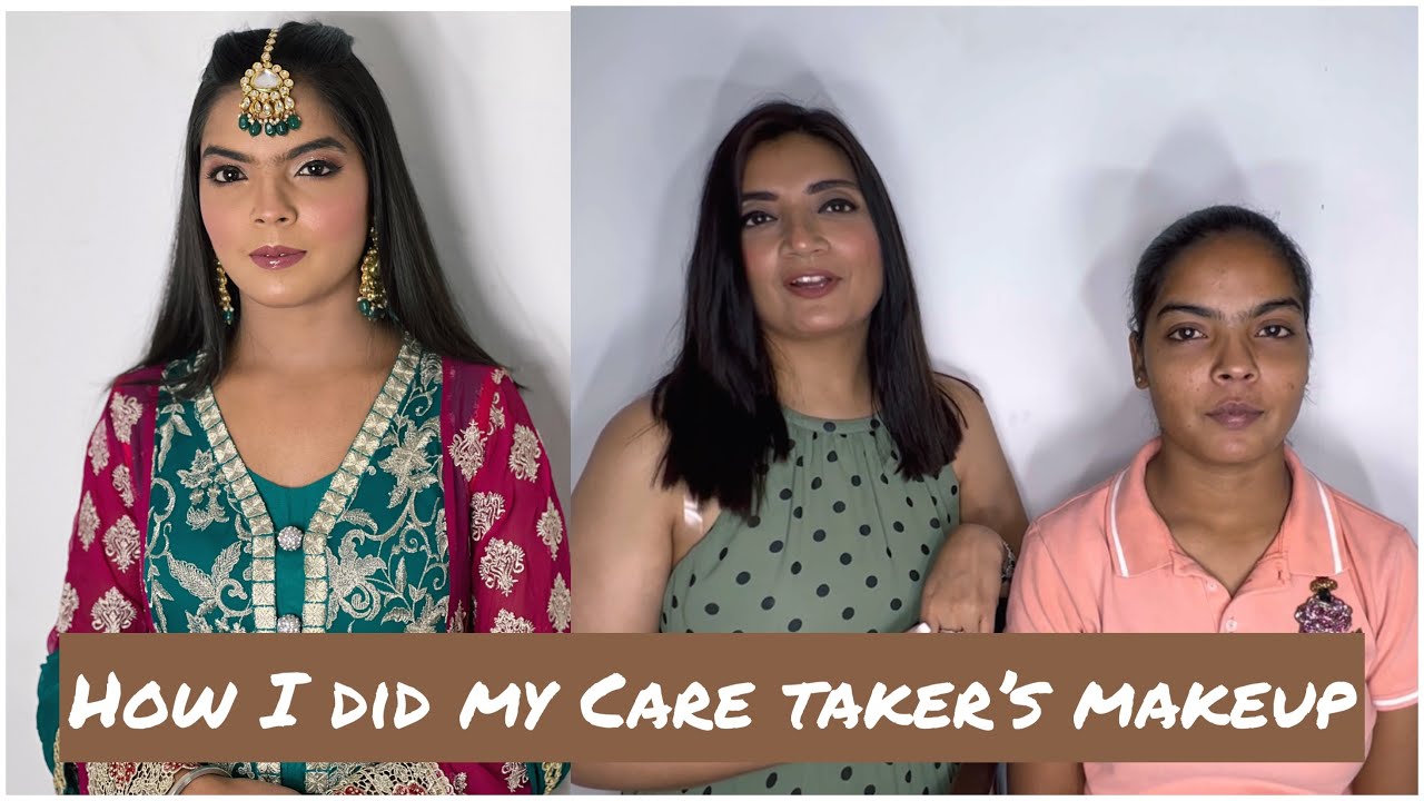 How I did my Caretaker’s (maid) makeup Dusky skin makeup tutorial by ...