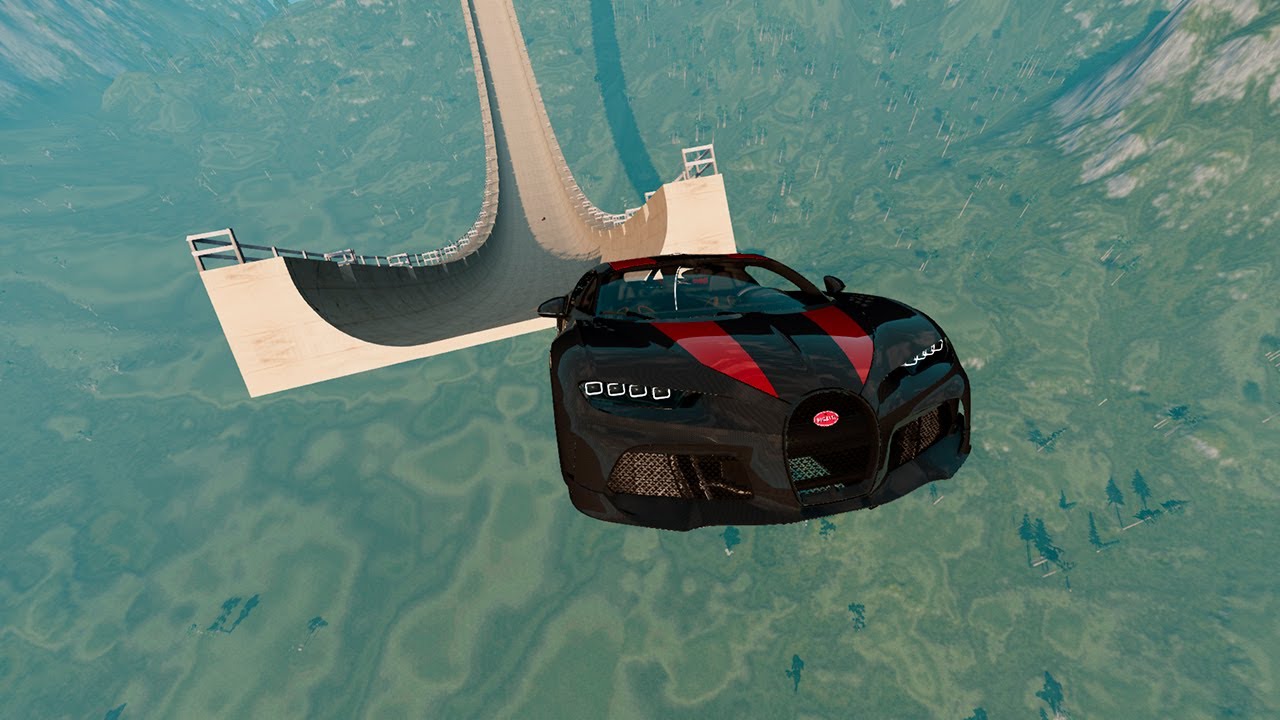 jump mega ramp #7 BeamNG.drive #beamng - YouTube