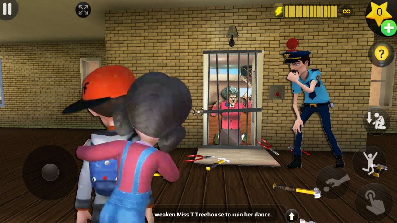 Miss T New Power Update Scary Teacher 3D Play as Miss T Gameplay | part ...