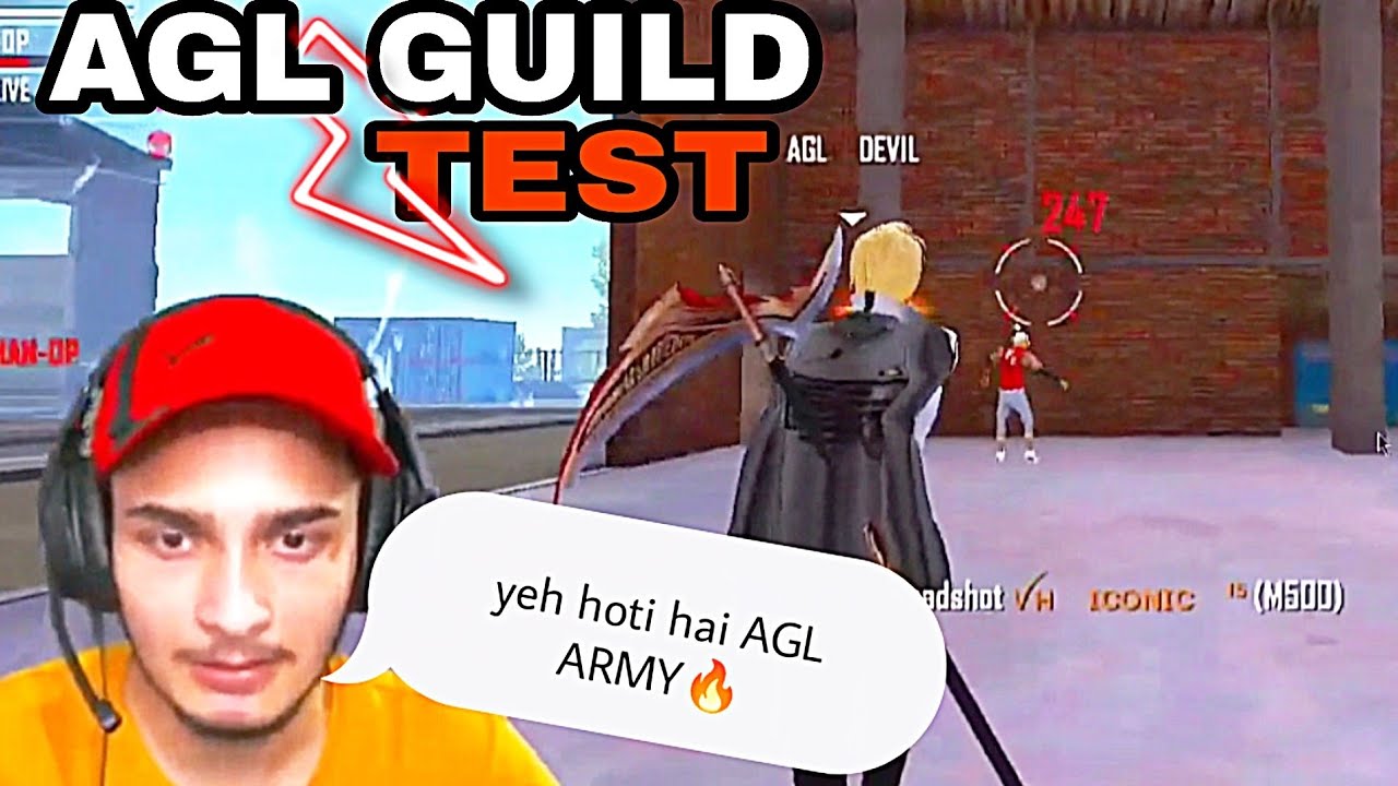 AGL ARMY guild test @ASIFGamerLive | Free Fire | Garena - YouTube