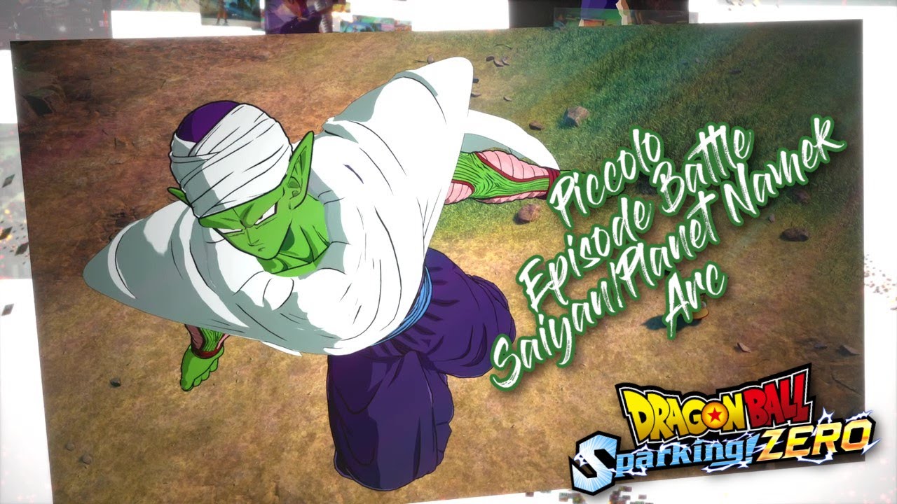 Dragon Ball Sparking Zero: Piccolo Episode Battle Saiyan Arc/Planet ...