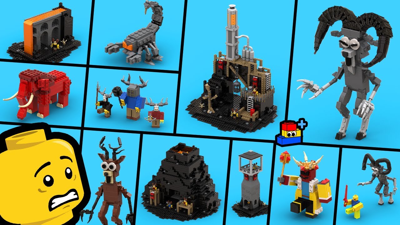 LEGO 99 Nights in the Forest: The Ram and Volcanic Biome - YouTube