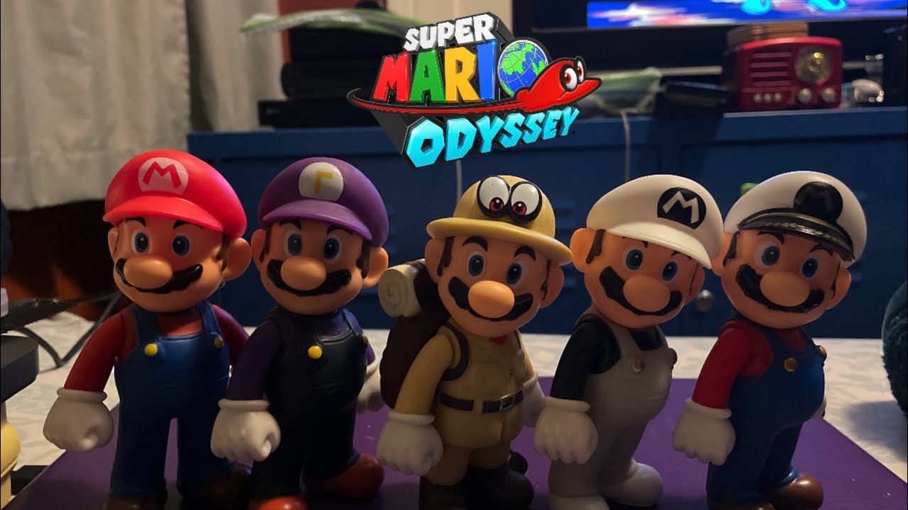 Super Mario: 5-Pack Figurines - Overview - YouTube