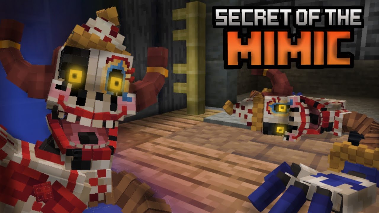Fnaf secret of the mimic [minecraft addon] addon de @MeBesm 😁😁 - YouTube