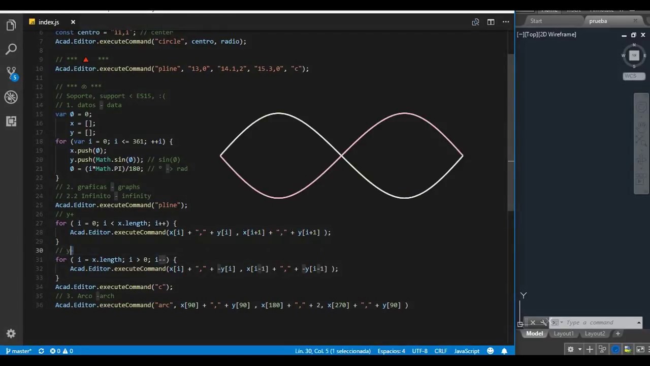 Autocad Javascript Api 1 Geometrias Youtube