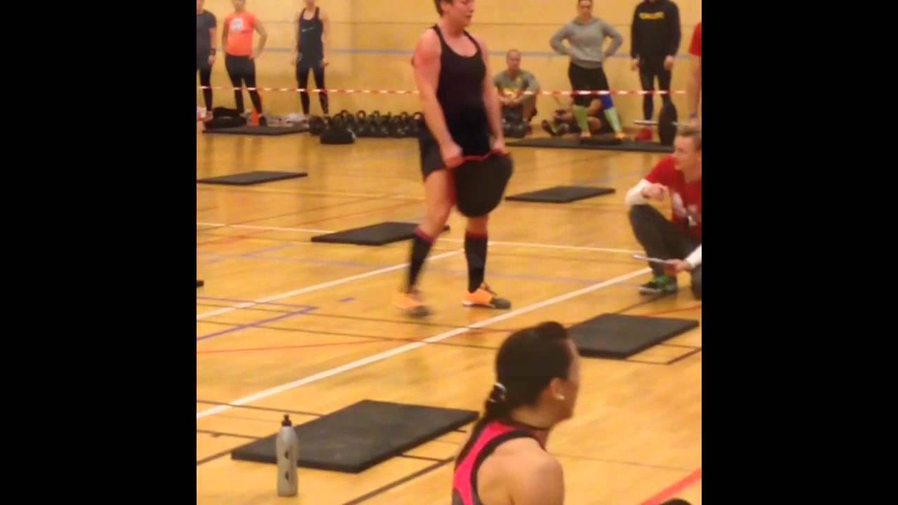 WOD 3 CF Lerum Halmstad Throwdown - YouTube