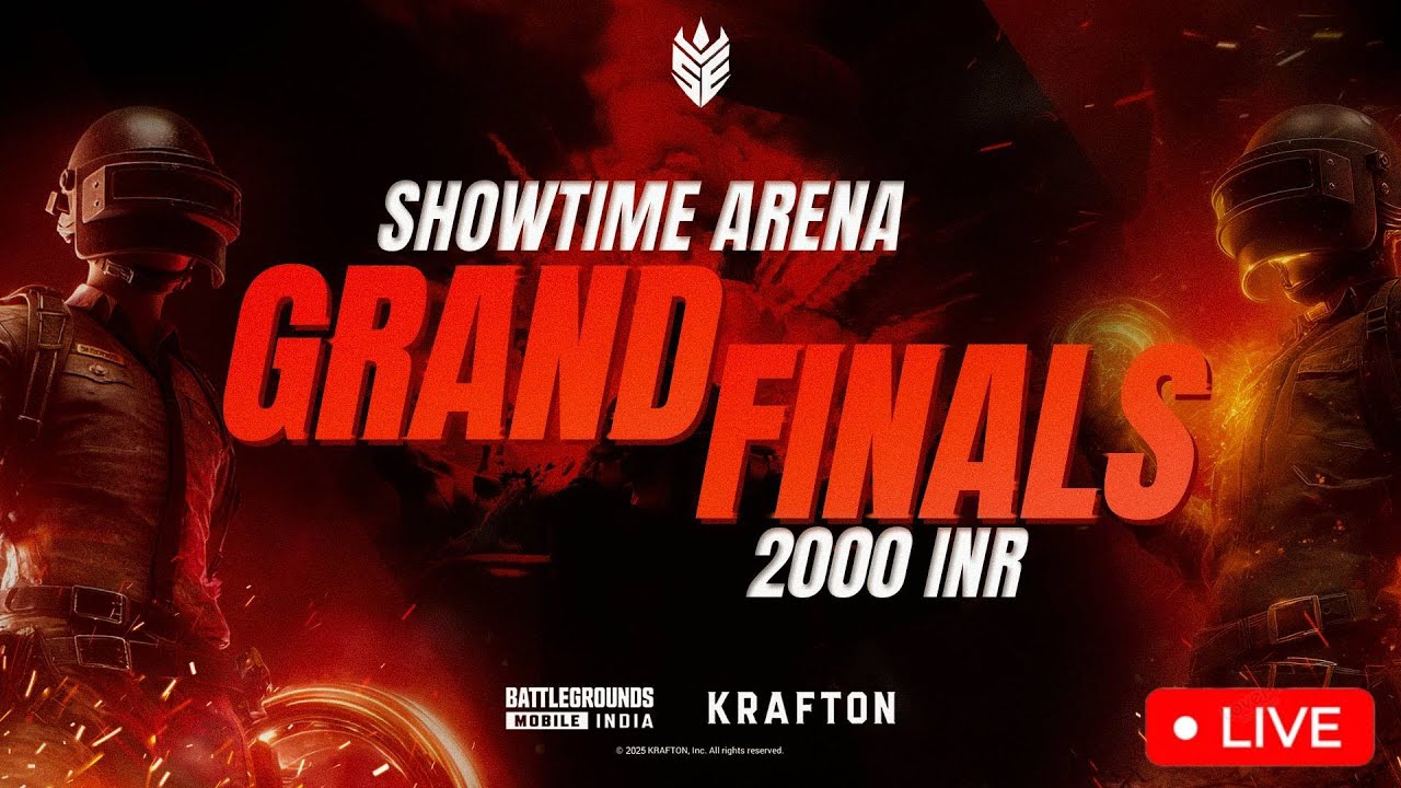 [BGMI] SHOWTIME ARENA S7 GRAND FINAL IS LIVE | #showtimeesports # ...