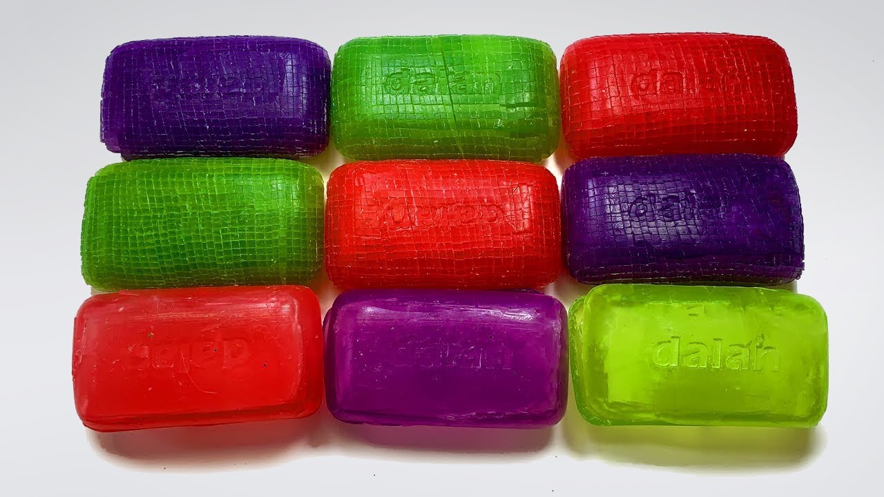 Dry glycerin cubes | DRY Soap carving ASMR \ Relaxing sounds *no ...