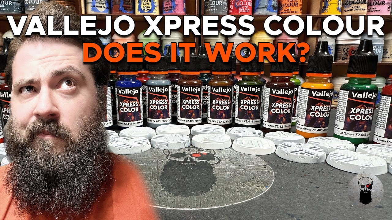 Vallejo Xpress Colour... What it looks Like Live! - YouTube