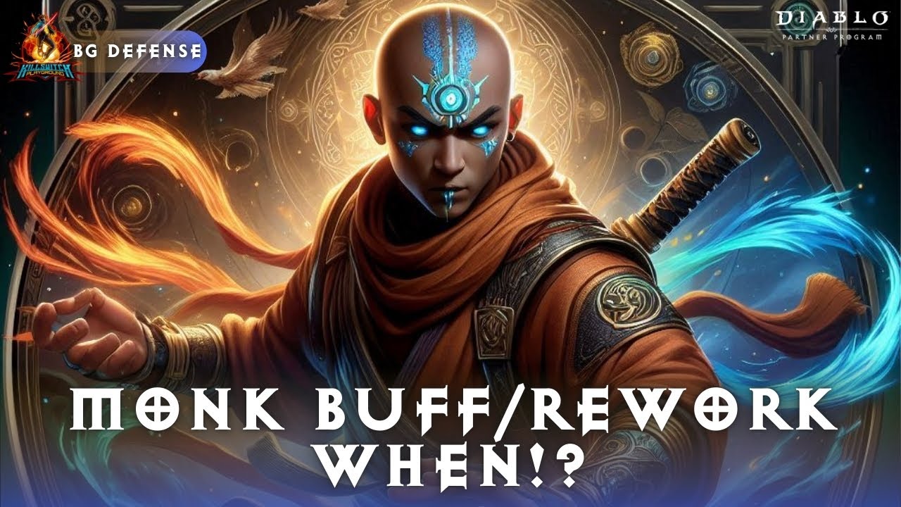 Diablo Immortal - Monk Buff/Rework, WHEN!? | BG Defense - YouTube
