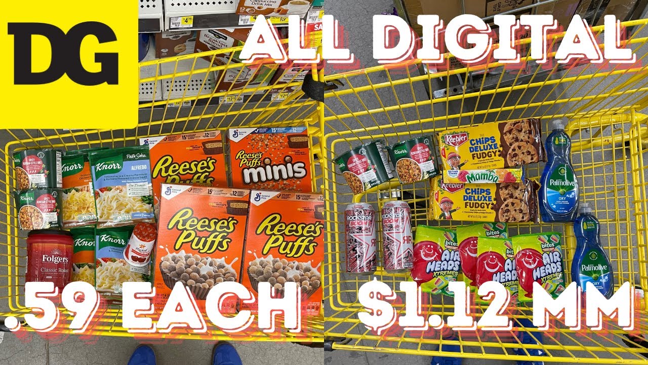 Dollar General $5/$25 Food Scenarios - Saturday 8/10/24 - YouTube