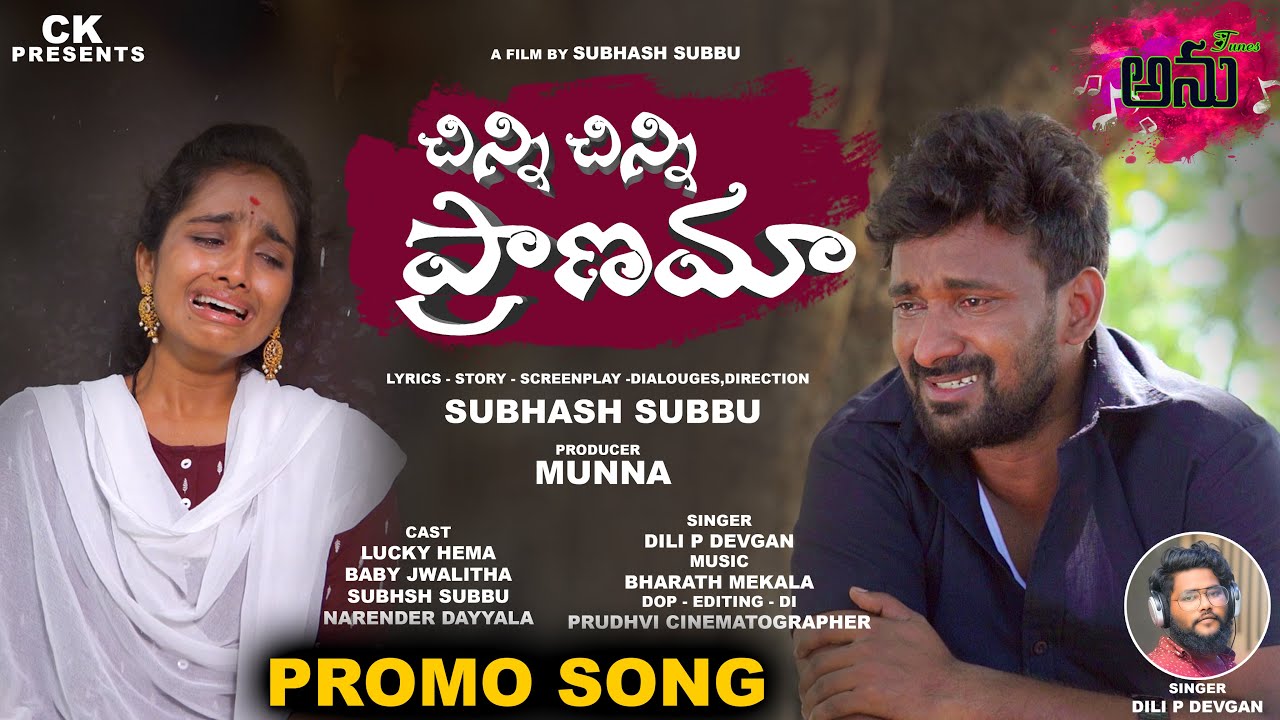 Chinni Chinni Pranama New, Family Emotional Love Song, Directed by ...