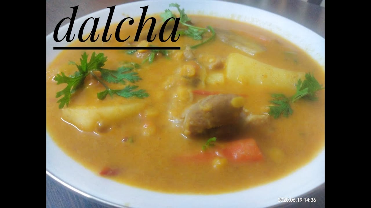 Dal veg ghosh /dalcha/ - YouTube