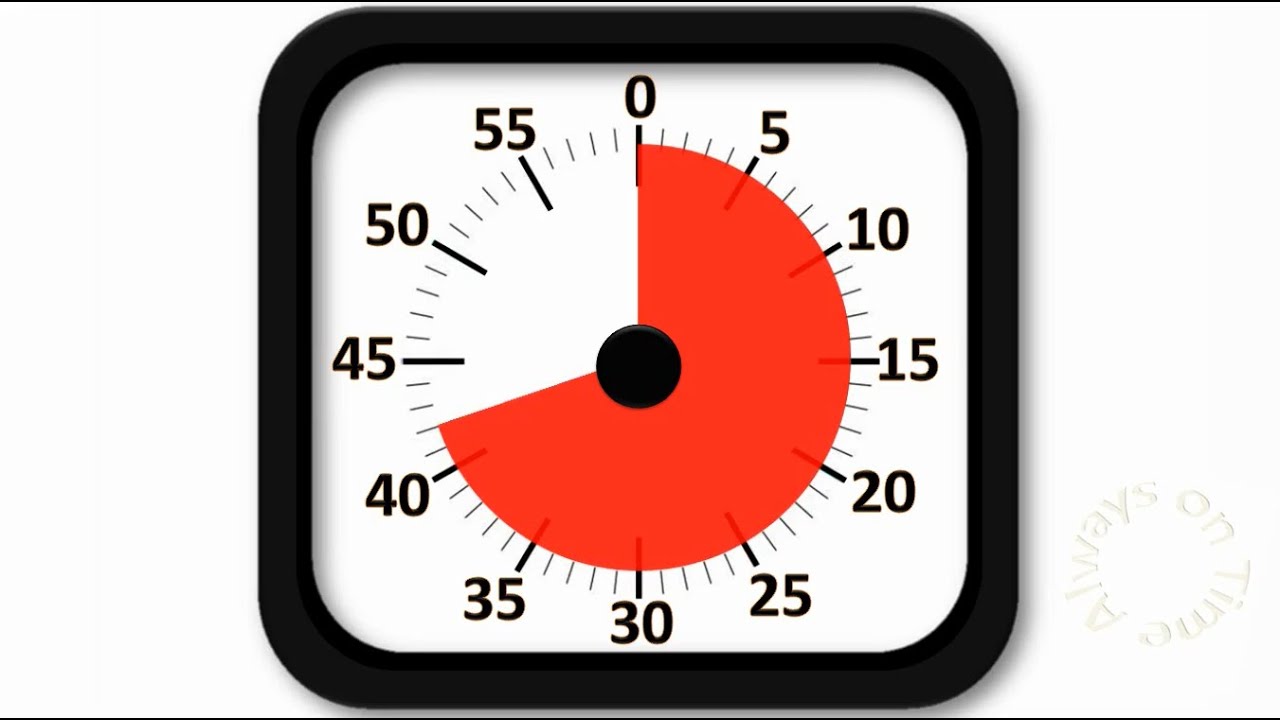 42-minute visual timer - YouTube