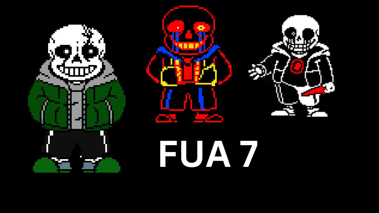 fighting UT AUs (part 7) - YouTube
