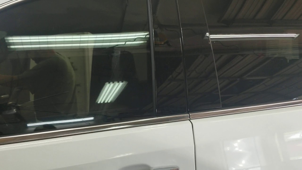 Full Ceramic window tint on 2019 GMC Denali flawlessly - YouTube