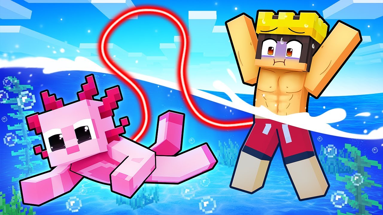 Mongo and Axy Share ONE LIFE in Minecraft! - YouTube