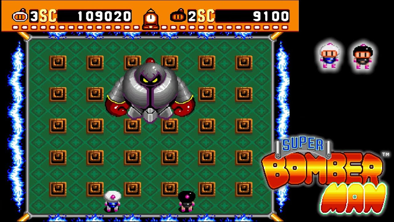 Boss 4 - Super Bomberman 1 - (SNES) / Gameplay 415 - YouTube