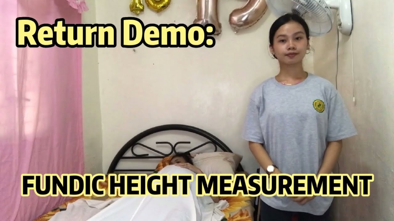 FUNDIC HEIGHT MEASUREMENT | Claire Arraz - YouTube