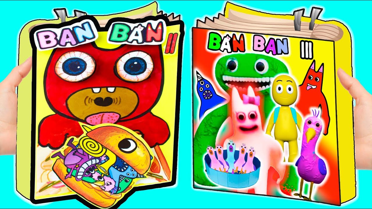 Garten Of BanBan 4 Adventures Baby BanBan GAME BOOK/ How to catch an ...