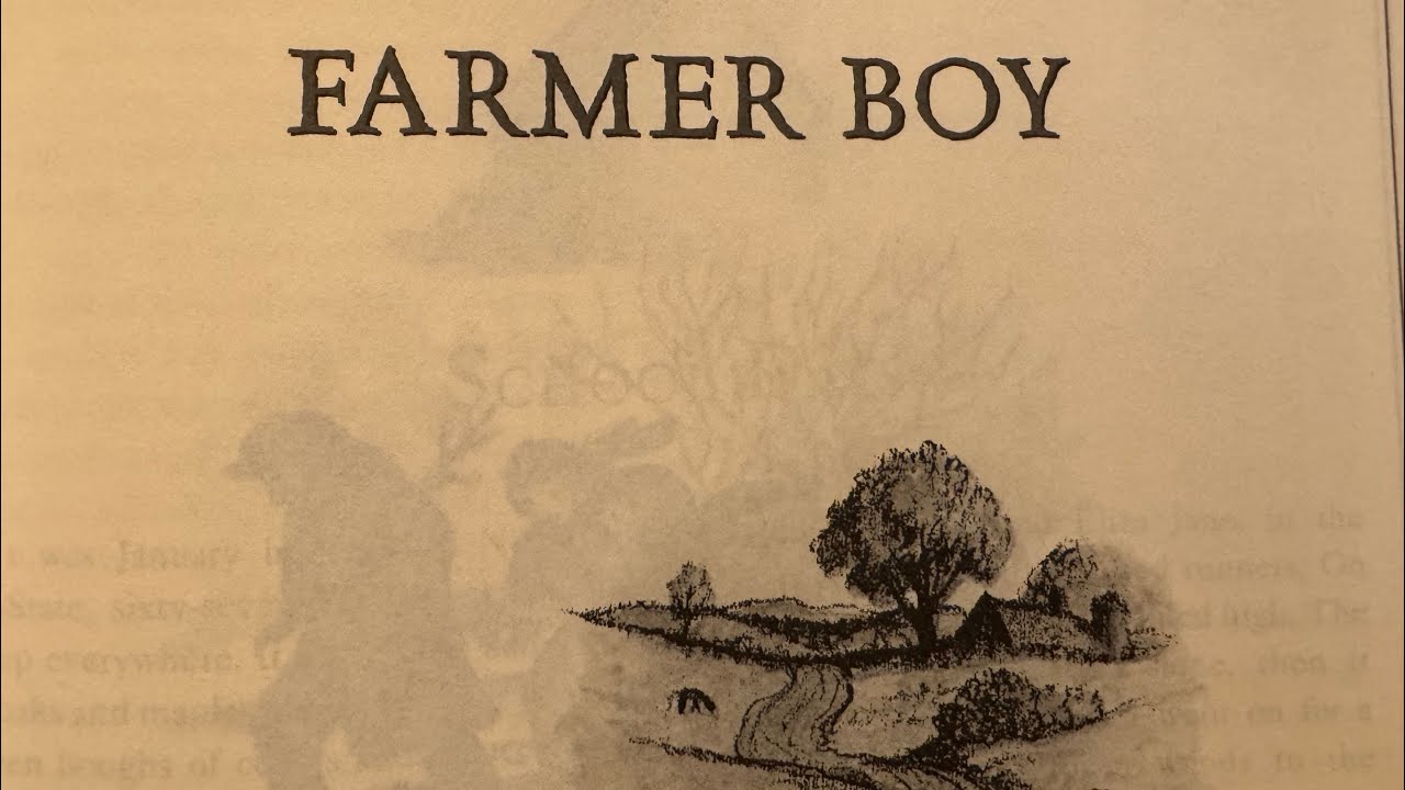 Farmer Boy by Laura Ingalls Wilder Chapter 1 School Days - YouTube